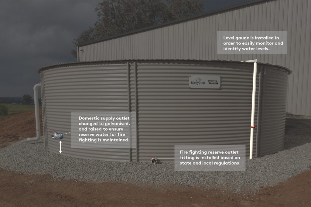 Rural Fire Tanks - Blackwood Tanks